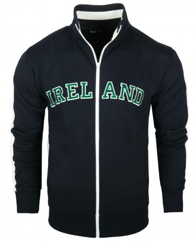 Malham Men's Ireland Full Zip Retro Jacket with Pockets | eBay