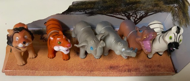 Wild Republic Jr Jungle Zoo Animals Playset Soft & Squeezable 18 Months ...