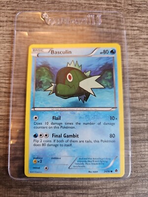 Basculin Pokémon Card 2011 | eBay