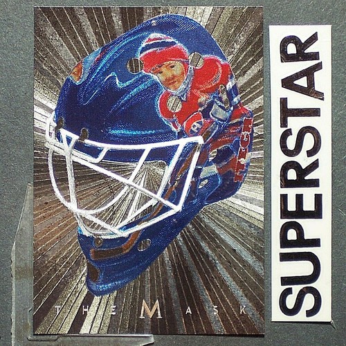 JEFF HACKETT 1 of 300 2001-02 Between the Pipes Masks Silver #34 ...