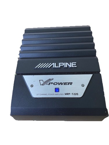 Alpine MRP-T220 2-Channel Car Amp 93276300646 | eBay