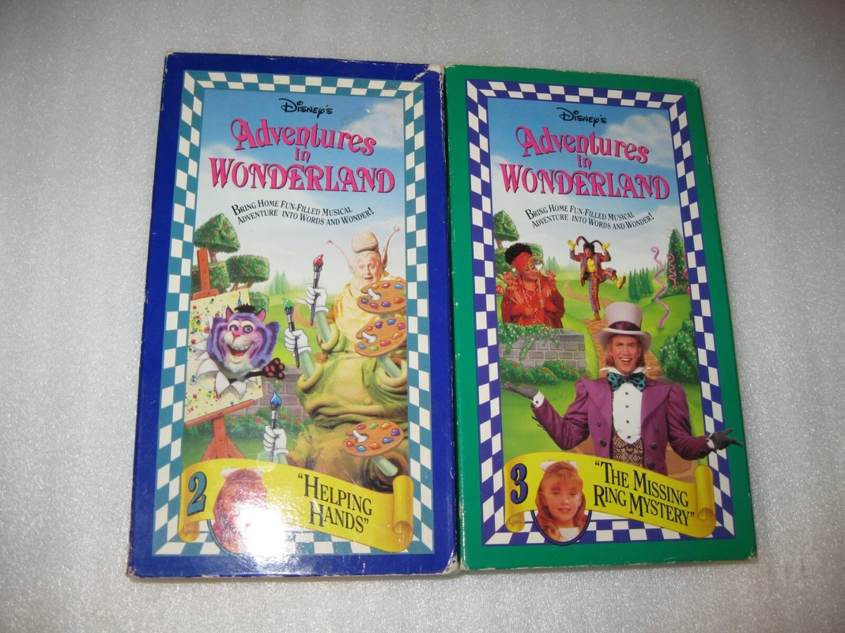 Adventures In Wonderland Vhs