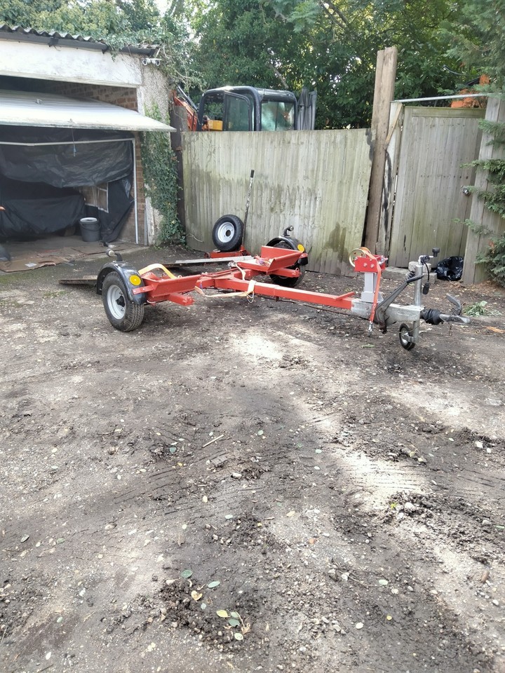 CAR RECOVERY TOWING DOLLY TRAILER | eBay UK