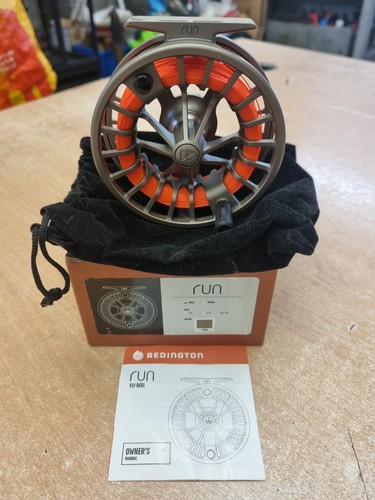 Redington Run Fly Reel Size 7/8 Sand colour. | eBay UK