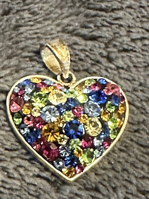 VINTAGE BRASS “JCM” HEART CHARM!!!!!!!!! | eBay