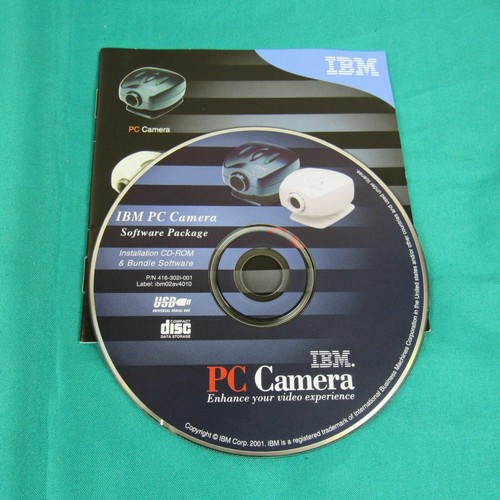 IBM PC Camera Install Software Program CD Windows 98/2000 | eBay