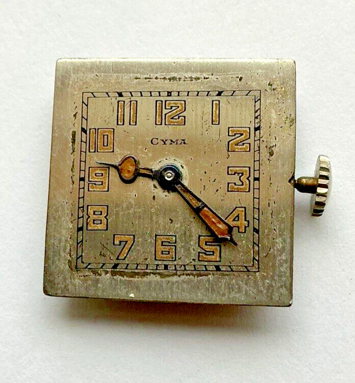 CYMA 031 Vintage Watch Movement / Not Running for p… - Gem