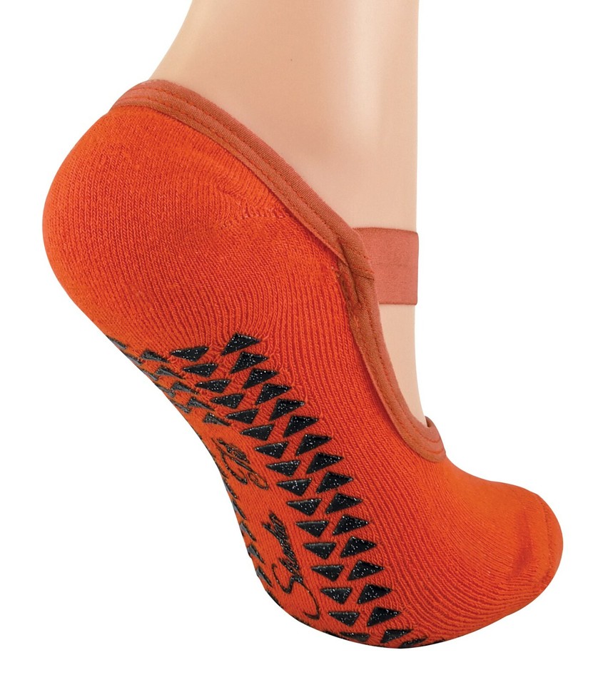 2 Pairs Ladies Non slip Low Cut Invisible Yoga Socks with Straps | eBay