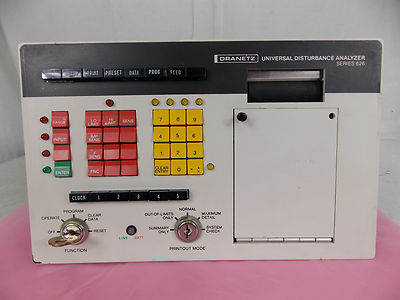 Electrical Power Analyzers - Universal Disturbance Analyzer