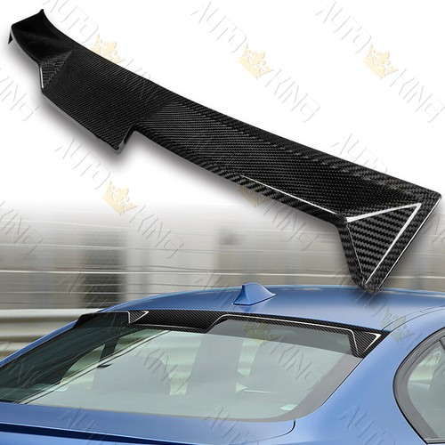 FIT 11-16 BMW 5-SERIES M5 F10 CARBON FIBER REAR ROOF WINDOW VISOR ...