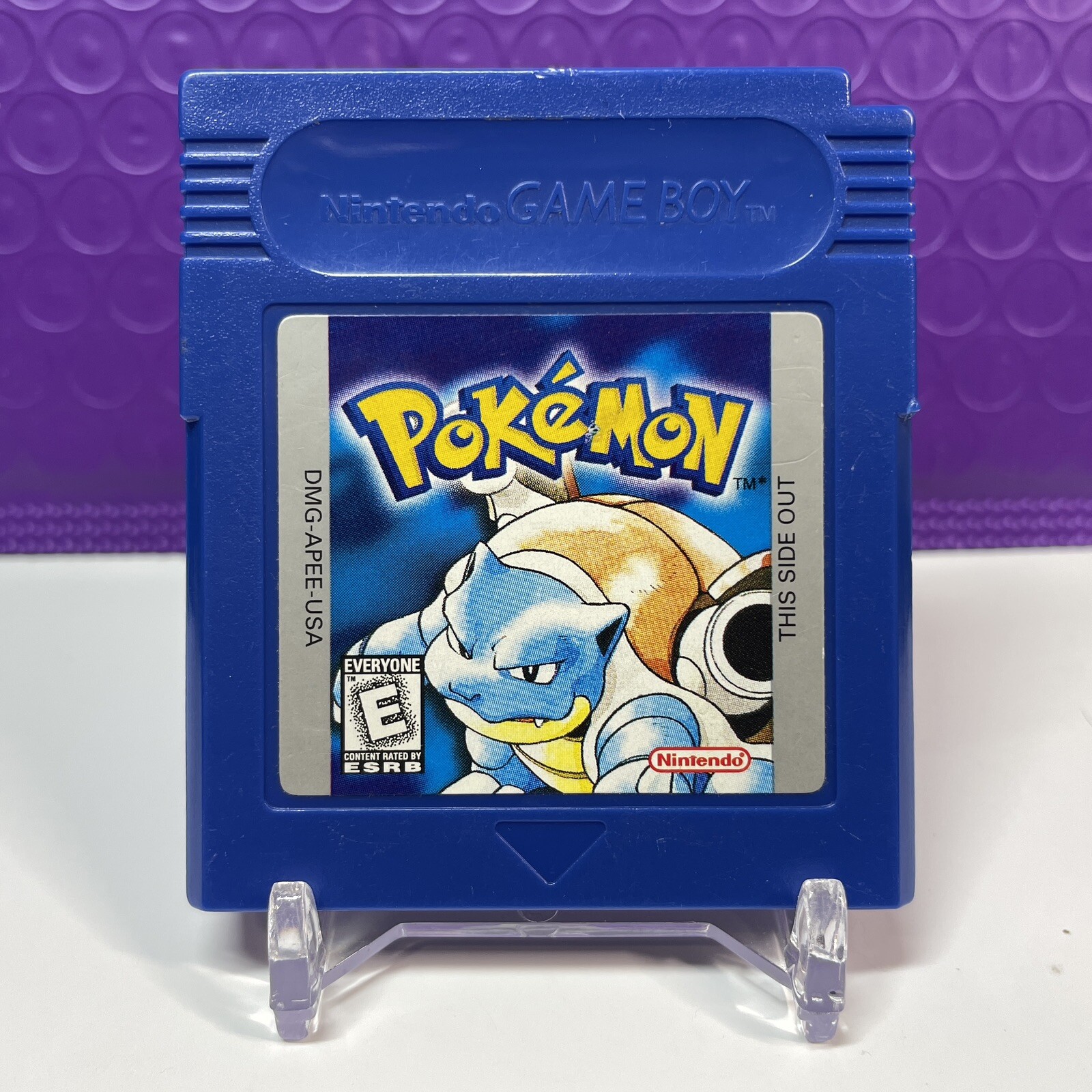 Pokemon: Blue Version (Game Boy, 1998) *New Battery* Authentic ...