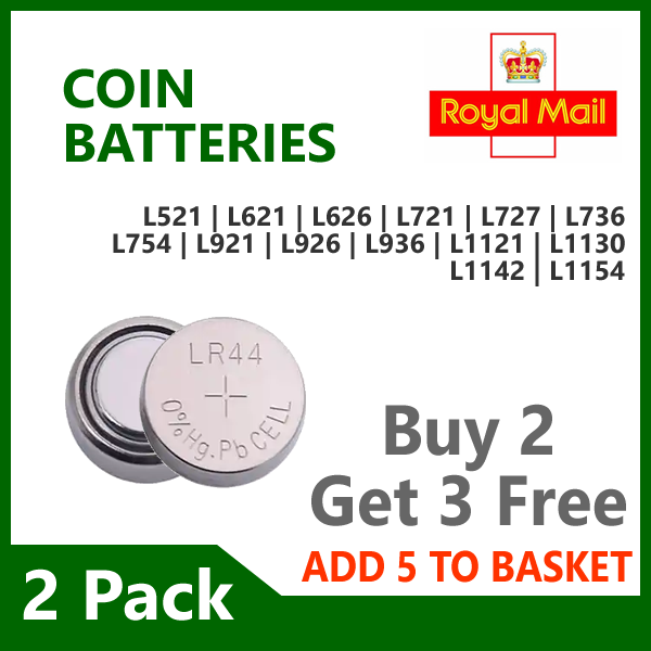 Coin Cell Watch Battery ALL SIZES L521 | L621 | L626 | L721 | L727 ...