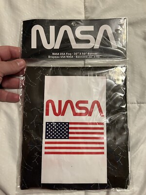 30"x50" USA Flag NASA Banner Space Astronaut Spaceship Satellite ...