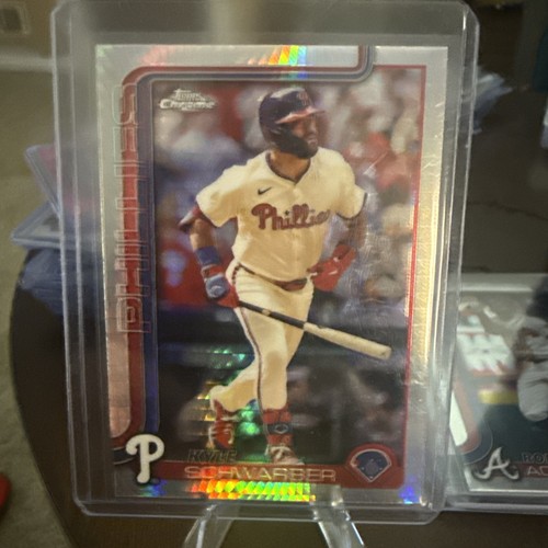 2025 Topps Chrome - Kyle Schwarber #31 Prism Refractor | eBay