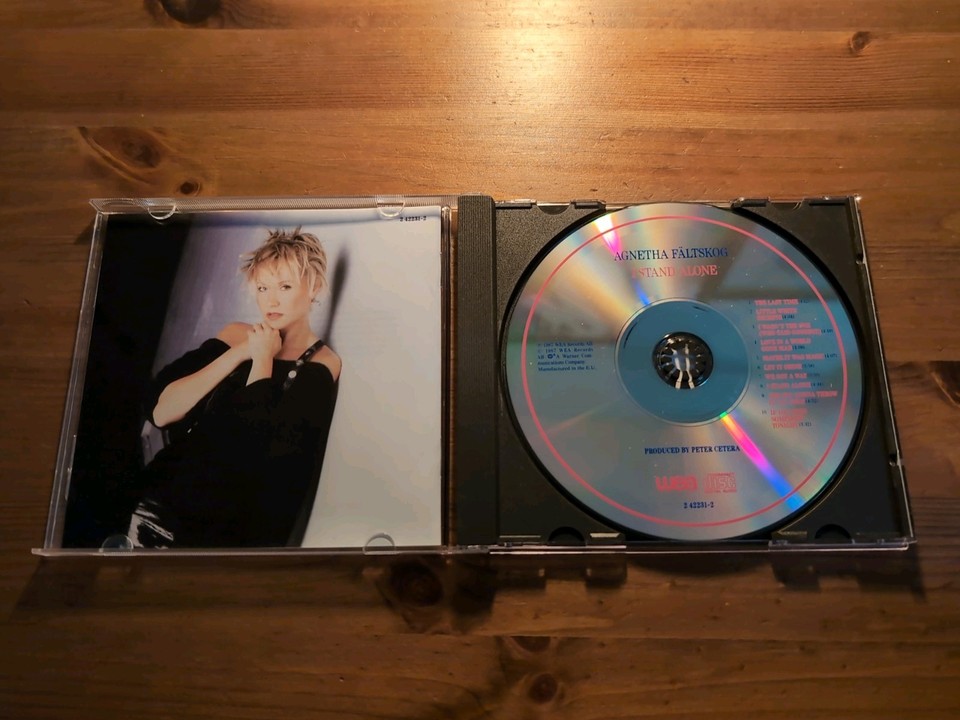 Agnetha Faltskog - I Stand Alone - WEA CD - ABBA - Peter Cetera - 1987 ...