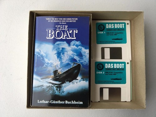 Das Boot Pc Game Vintage 1.44 Floppy Disk Game Free Post | eBay