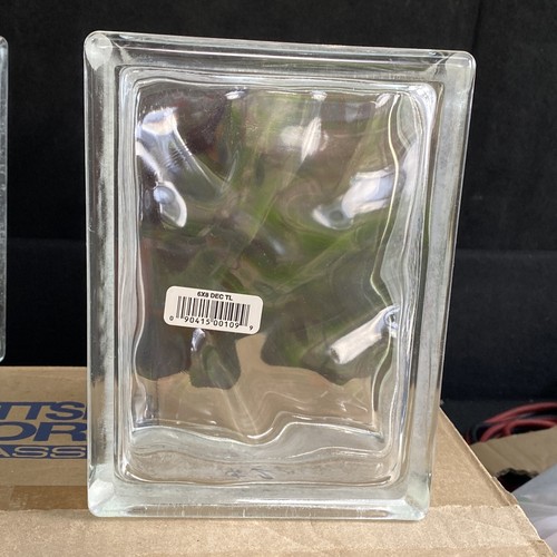 Set Of 2 Pittsburgh Corning Architectural Thinline Series Glass Blocks ...
