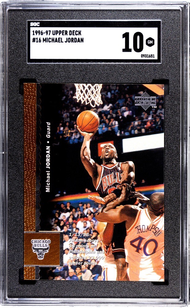 michael jordan 16 For Sale - MAVIN