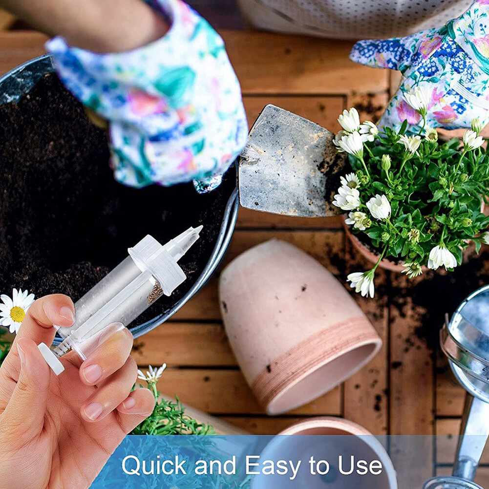 Garden Seed Sower Plastic Mini Hand Spreader Planter Manual Seeding ...