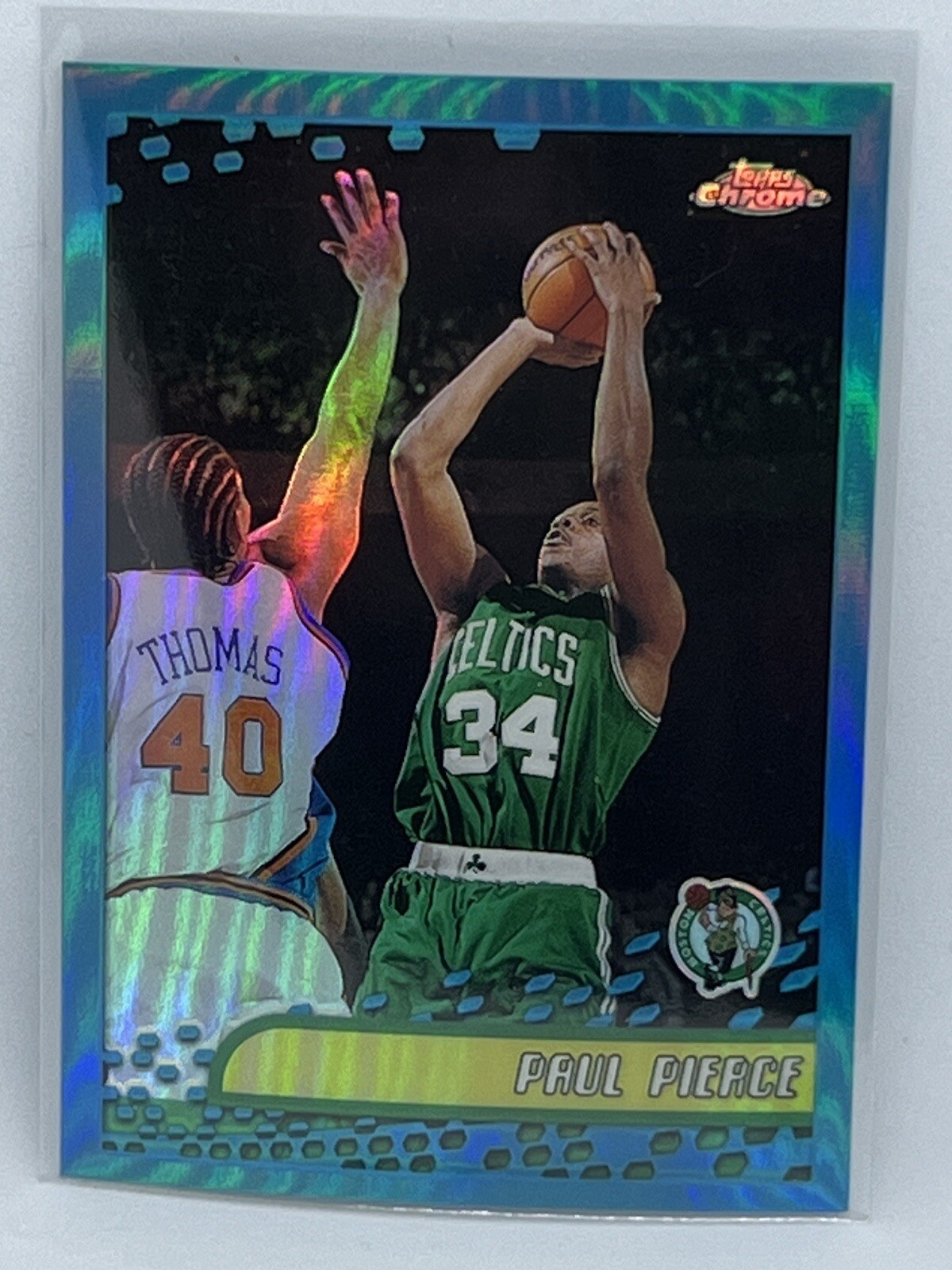 PAUL PIRECE 2001-02 TOPPS CHROME REFRACTORS #44 BOSTON CELTICS | eBay