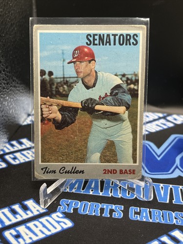 1970 TOPPS baseball #49 Tim Cullen Washington Senators VG | eBay