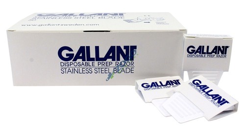 Gallant D-845 Safety Disposable Prep Razors - Box of 50 7391100000018 ...