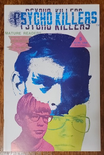 COMIC ZONE PSYCHO KILLERS 1992 VOL 1 # 5 "JEFFERY DAHMER" FIRST PRINTING | eBay