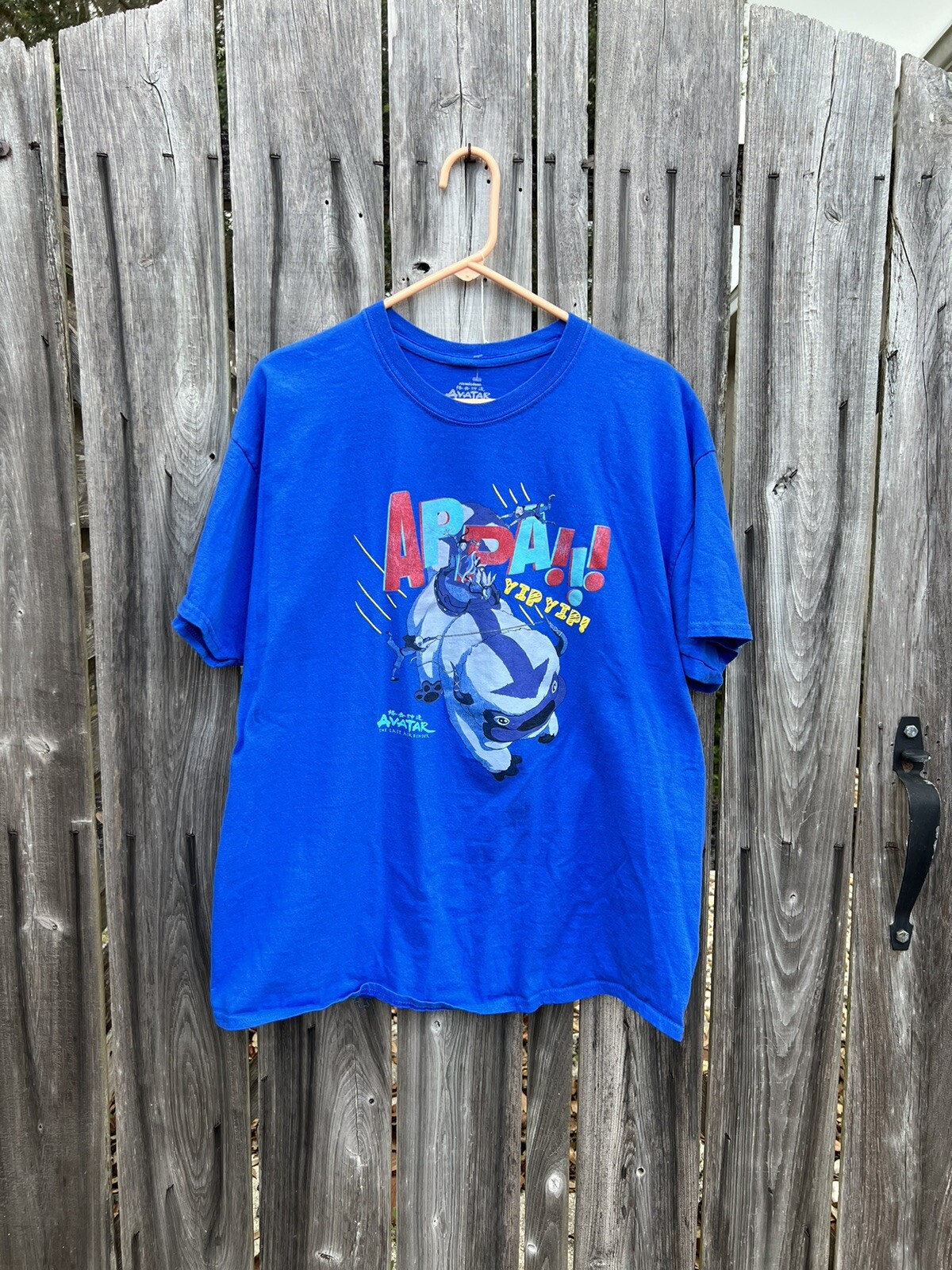 Avatar last airbender Appa rare Blue shirt Size XL - Gem