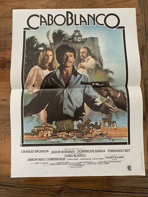 Charles Bronson Dominique Sanda CABO BLANCO Lee Thompson1980 FRENCH ...