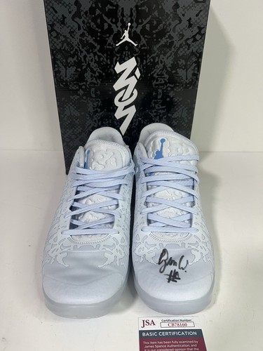 Zion Williamson autographed Jordan Zion 3 signed NBA basketball shoes ...