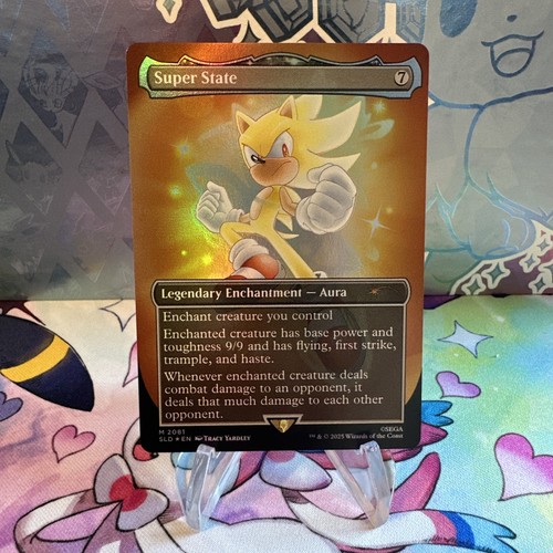 Share MTG SONIC Secret Lair - Super State 2081 (Rainbow Foil) NM/M | eBay