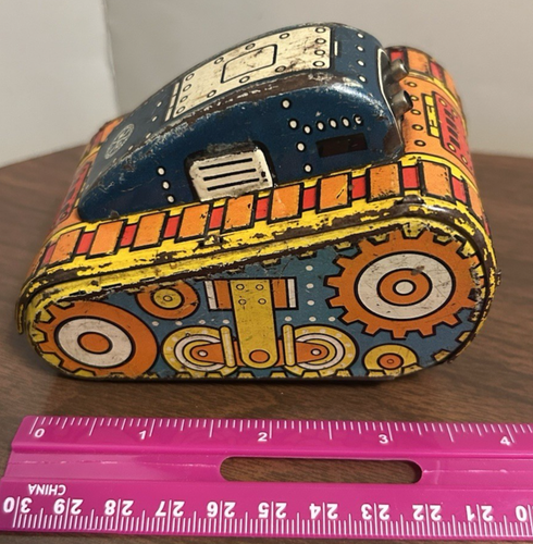 Vintage 4" Marx Tin Wind Up #5 Tank. See Video. 1950's. | eBay