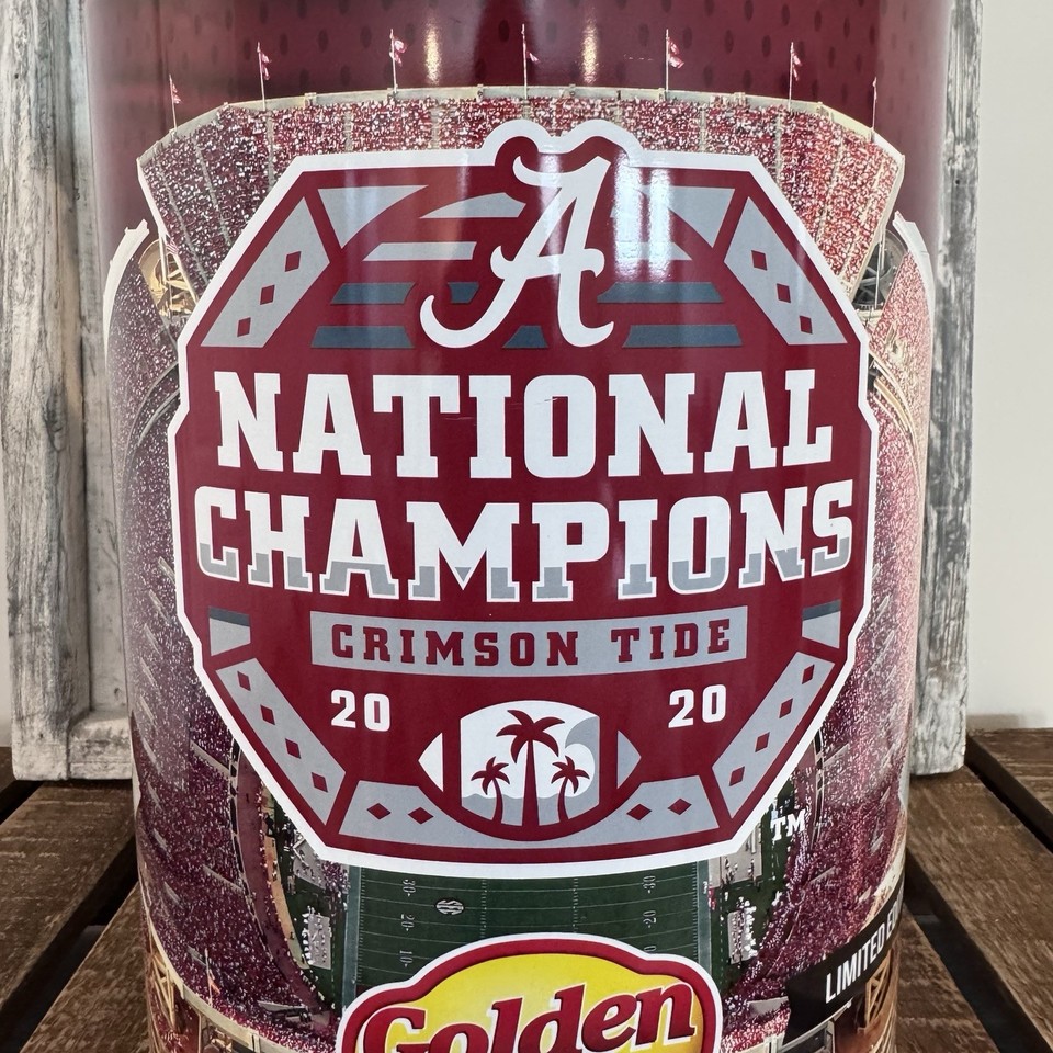 Golden Flake Alabama Crimson Tide National Champions Collctor Tin W ...