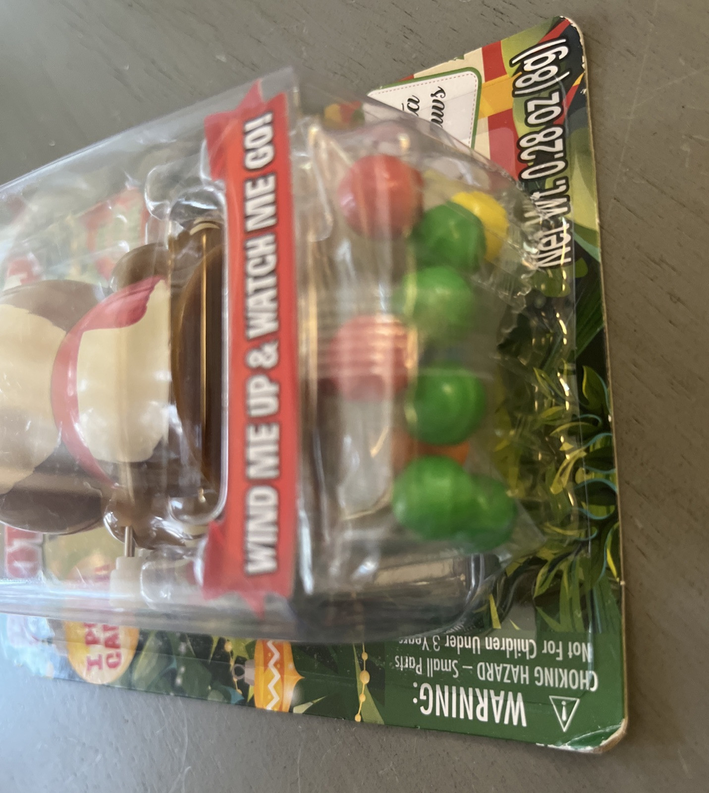 Wind Up Sloth Pooper Walking Candy Christmas Dispenser - Treat St ...