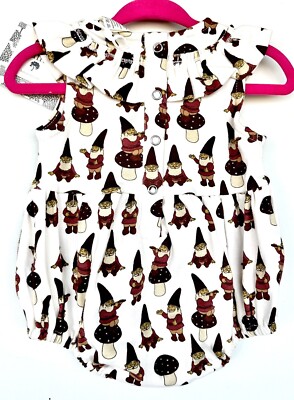 Kate Quinn Sleeveless Circle Ruffle Bubble Gnomes Retail $38 12-18 M | eBay