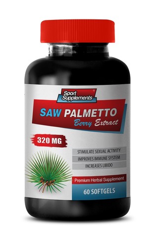 Saw Palmetto Capsule Prostate - Saw Palmetto Extract 320mg - Improve ...