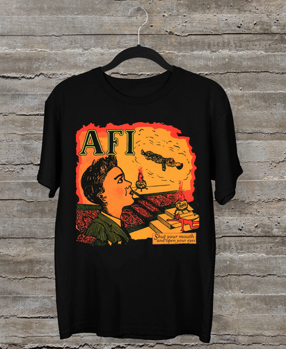 Collection AFI Band Gift For Fan Cotton Black All Size Unisex T-Shirt S ...