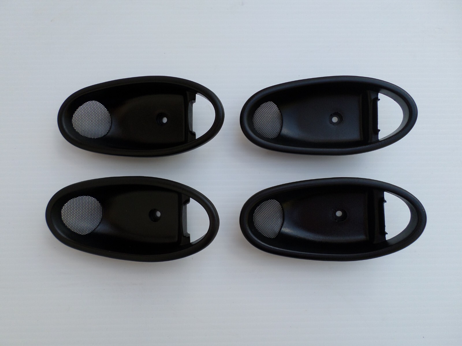 98-03 JAGUAR XJ8 DOOR HANDLE BEZEL SET WITH MOUNTING SCREWS | eBay
