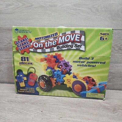 Gears Gears Gears On the Move Building Set *See Photos/Notes* | eBay