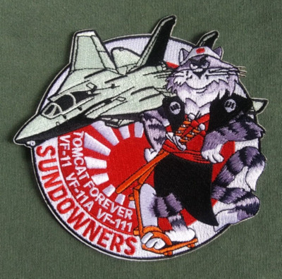 TOMCAT FOREVER US Navy USN Sundowners Collectors Patch | eBay