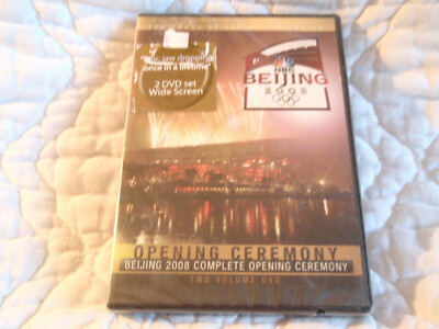 BEIJING 2008 COMPLETE OPENING CEREMONY 2-DISC DVD NEW XXIX SUMMER ...