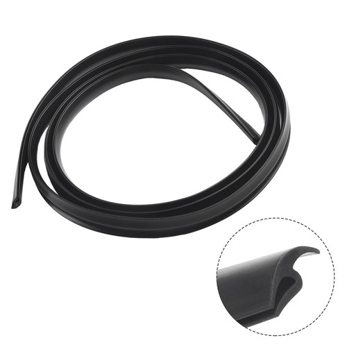 2m Car Door Windshield Edge Protector Strip Trim Seal-Strip Rubber ...