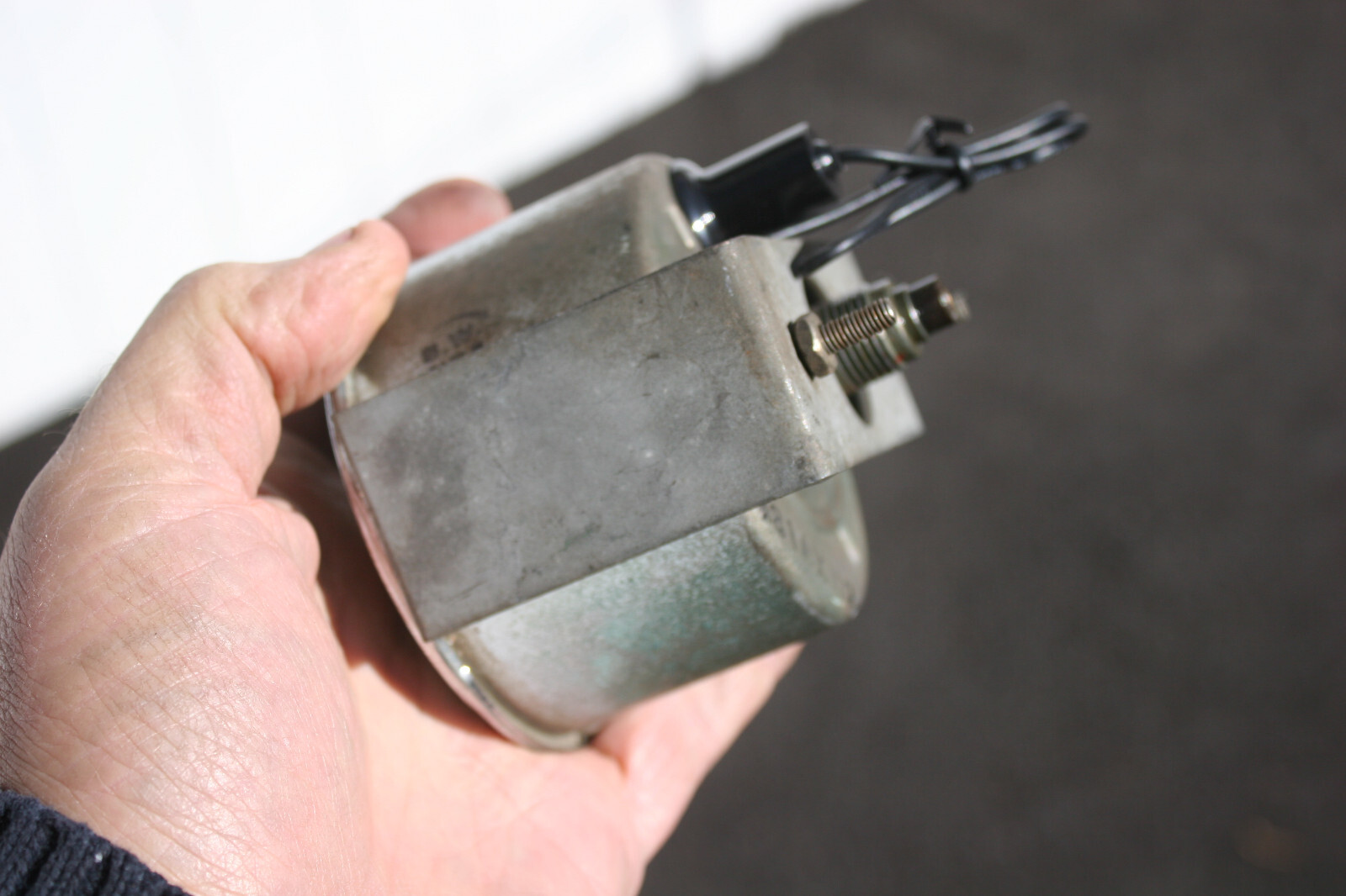 Stewart Warner Vintage 5,000 RPM 5K 3 3/8" Tachometer Pacemaker Sea ...