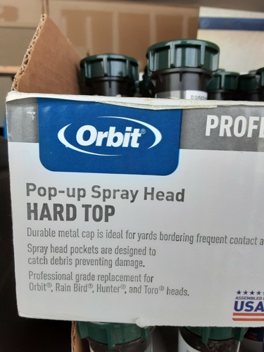Orbit Pop-Up Spray Head Hard Top Lawn or Garden Irrigation Sprinkler | eBay