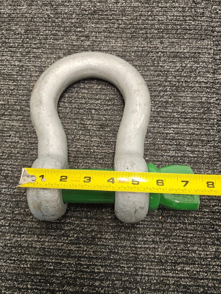 Holland GP6, 17 Ton WLL, GP Galvanized Screw Pin Shackle GP6CR | eBay