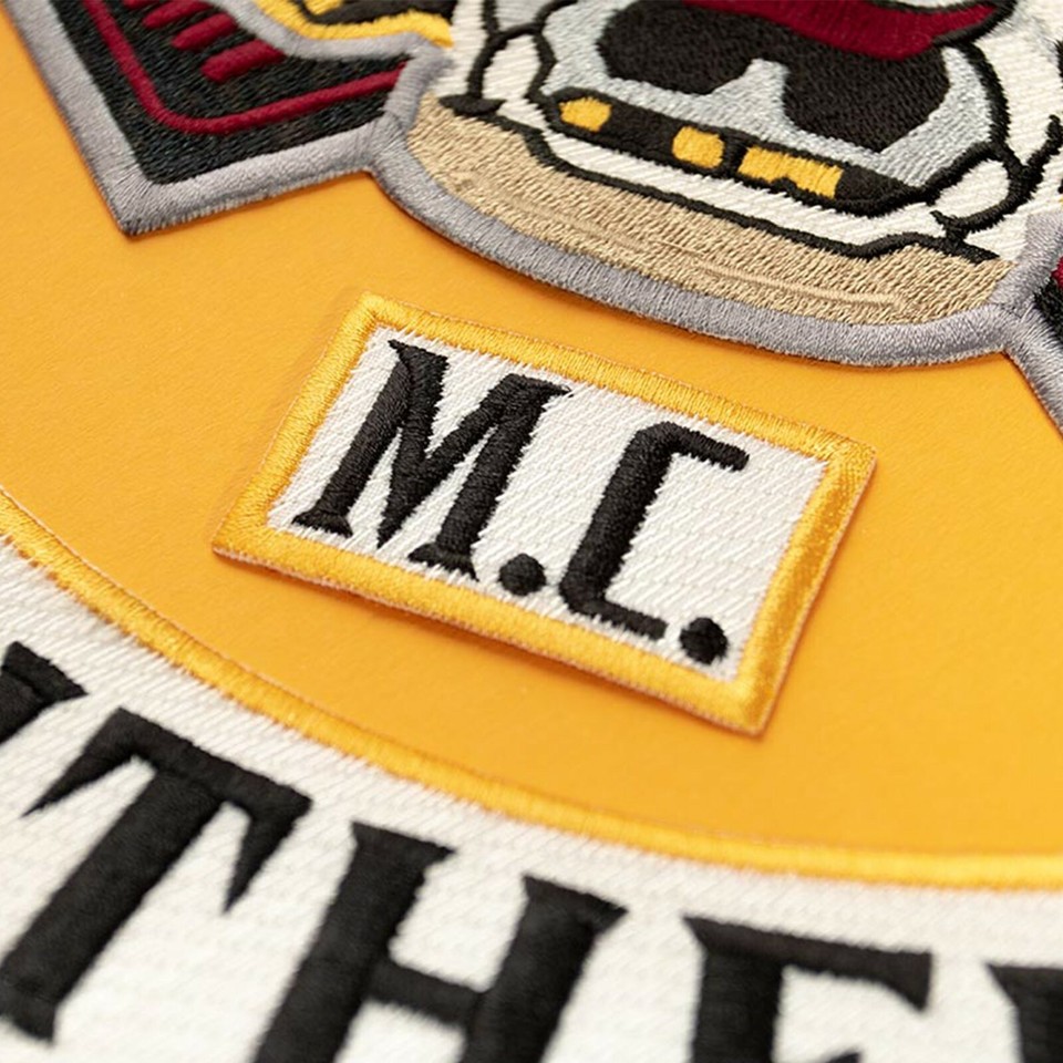 Mayans Southern Cali M.C. Back Patch, Biker Gang Embroidered Emblem, 2 ...