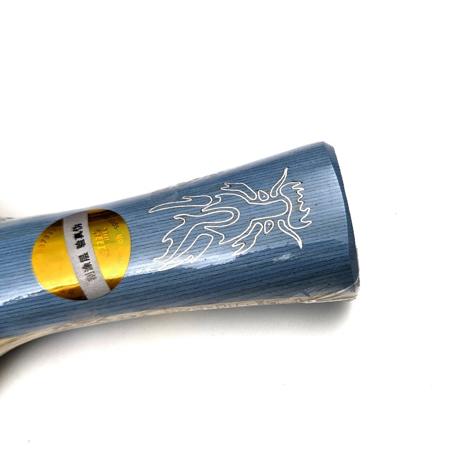 Pre-Assembled Table Tennis Racket DHS Long 5X Blade Hurricane 3 Neo ...