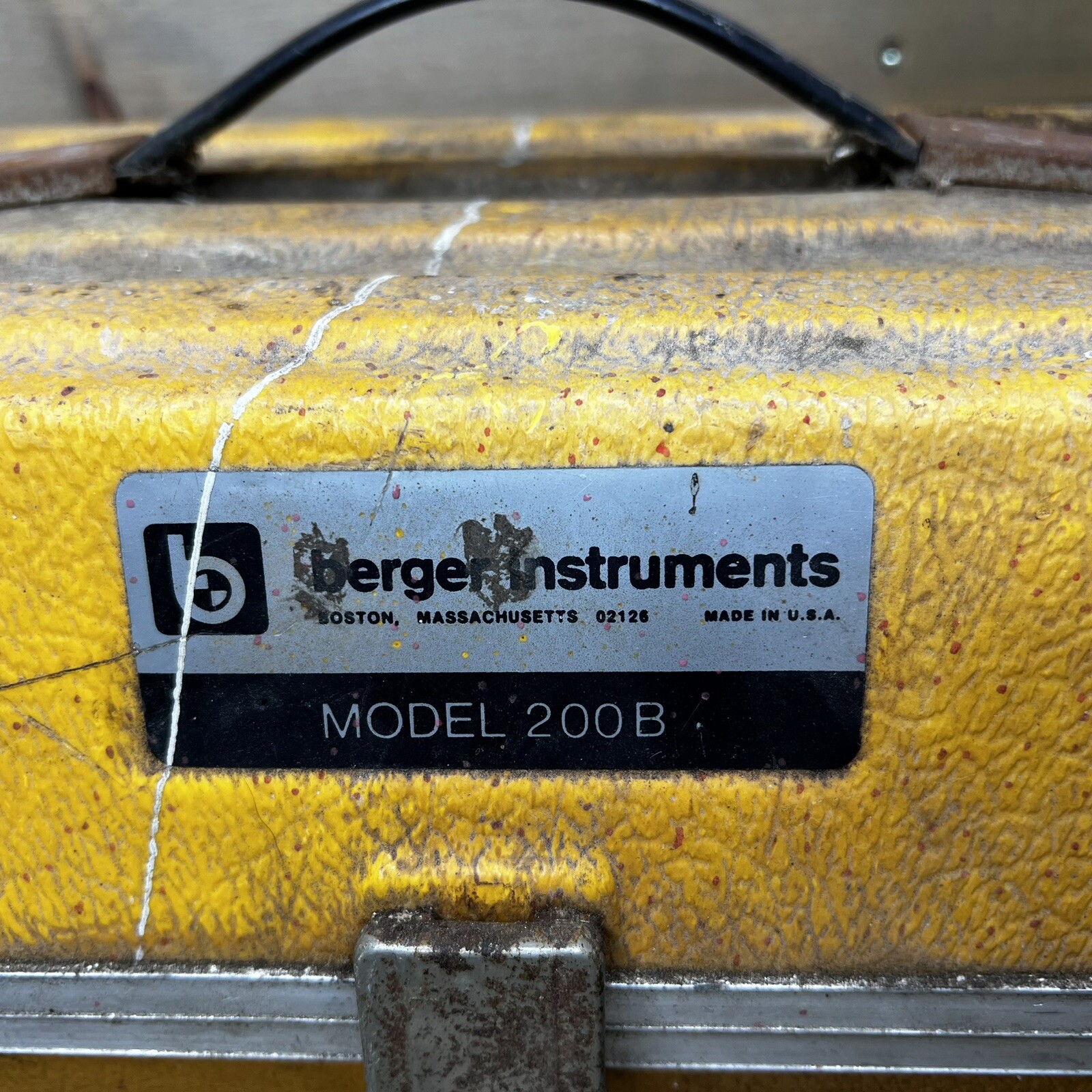 Berger Instruments Model 200B TRANSIT Surveying Level With Case for ...