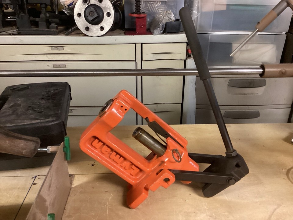 Lyman Smith® Victory Press- Heavy Duty Cast Iron Frame | eBay