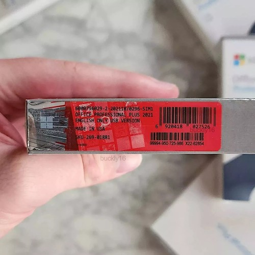 Microsoft MS Office 2021 Pro Professional Plus USB Flash Package Activation Key | eBay